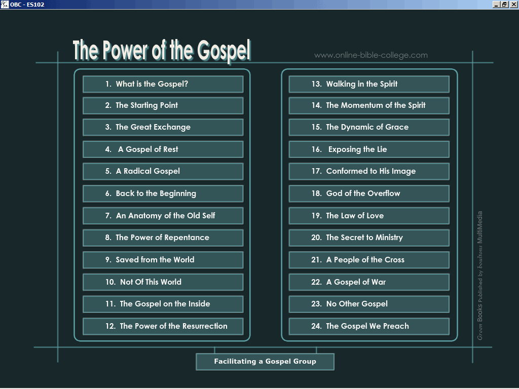 The Power of the Gospel